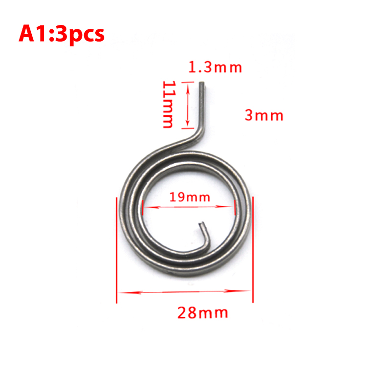 3Pcs 26mm 27mm 28mm Flat Wire Door Lock Handle Spr... – Vicedeal