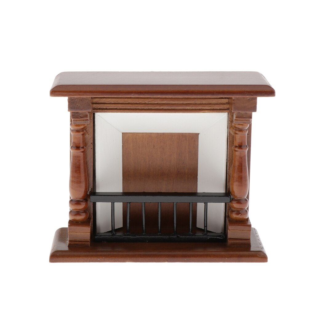 1:12 Dollhouse Miniature Fireplace Furniture Room ... – Vicedeal