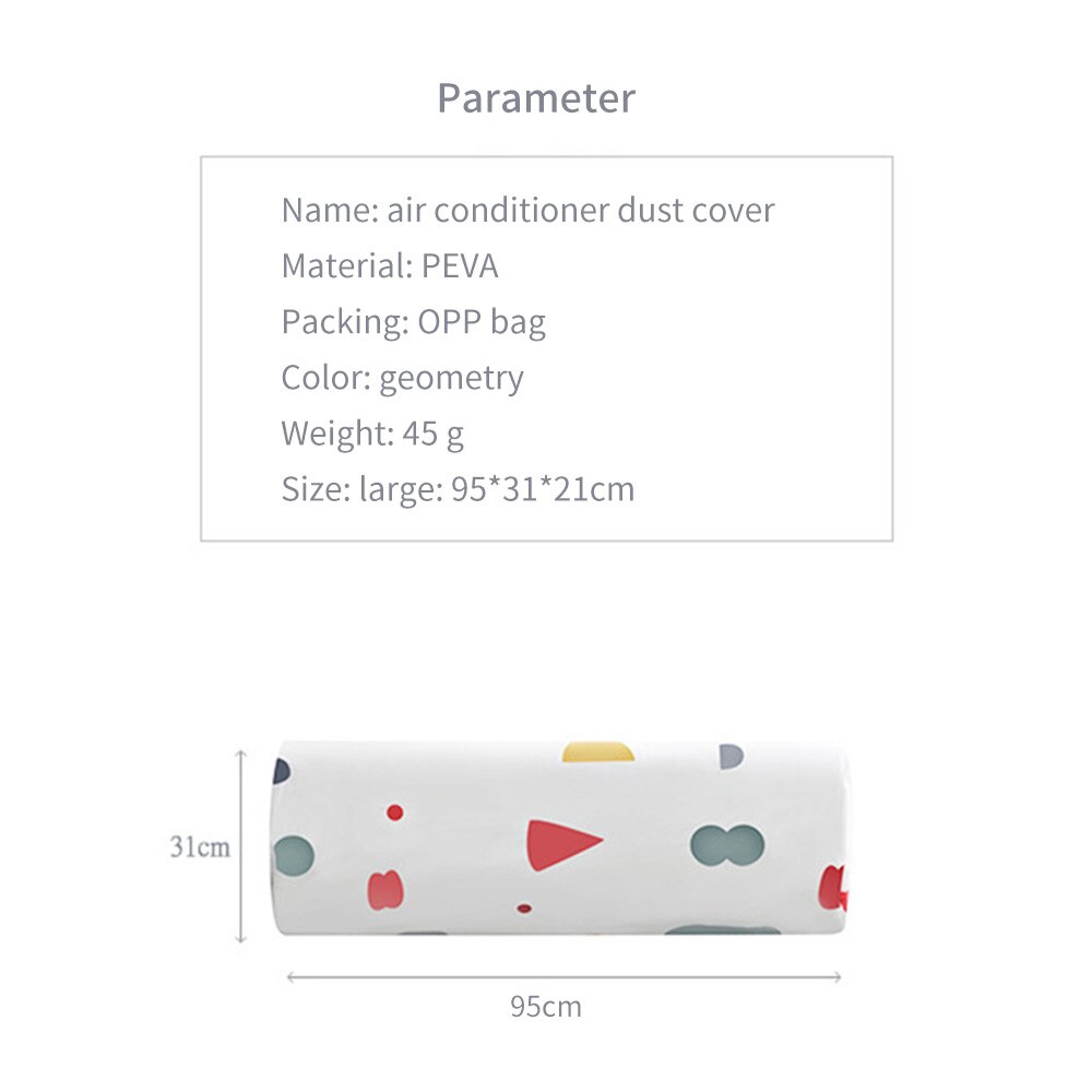 Geometric Pattern Air Conditioning Cover Air Condi... – Grandado