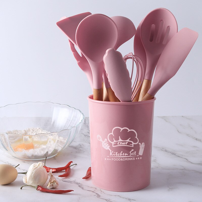 European style kitchen utensils, set of 11 pieces ... – Vicedeal