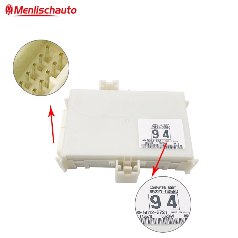 COMPUTER MULTIPLEX DEEL NUMMER 89221-0D590 COMPUTE... – Grandado