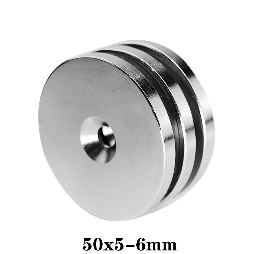 1 ~ 10 stk 50 x 5-6mm permanente ndfeb sterke magn... – Grandado