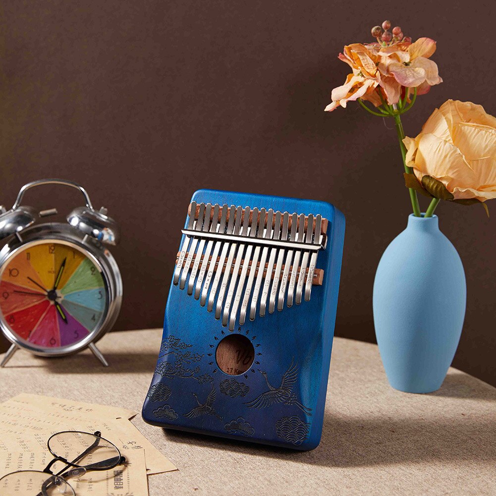 17 Keys Kalimba Percussion Musical Instrument Maho... – Vicedeal