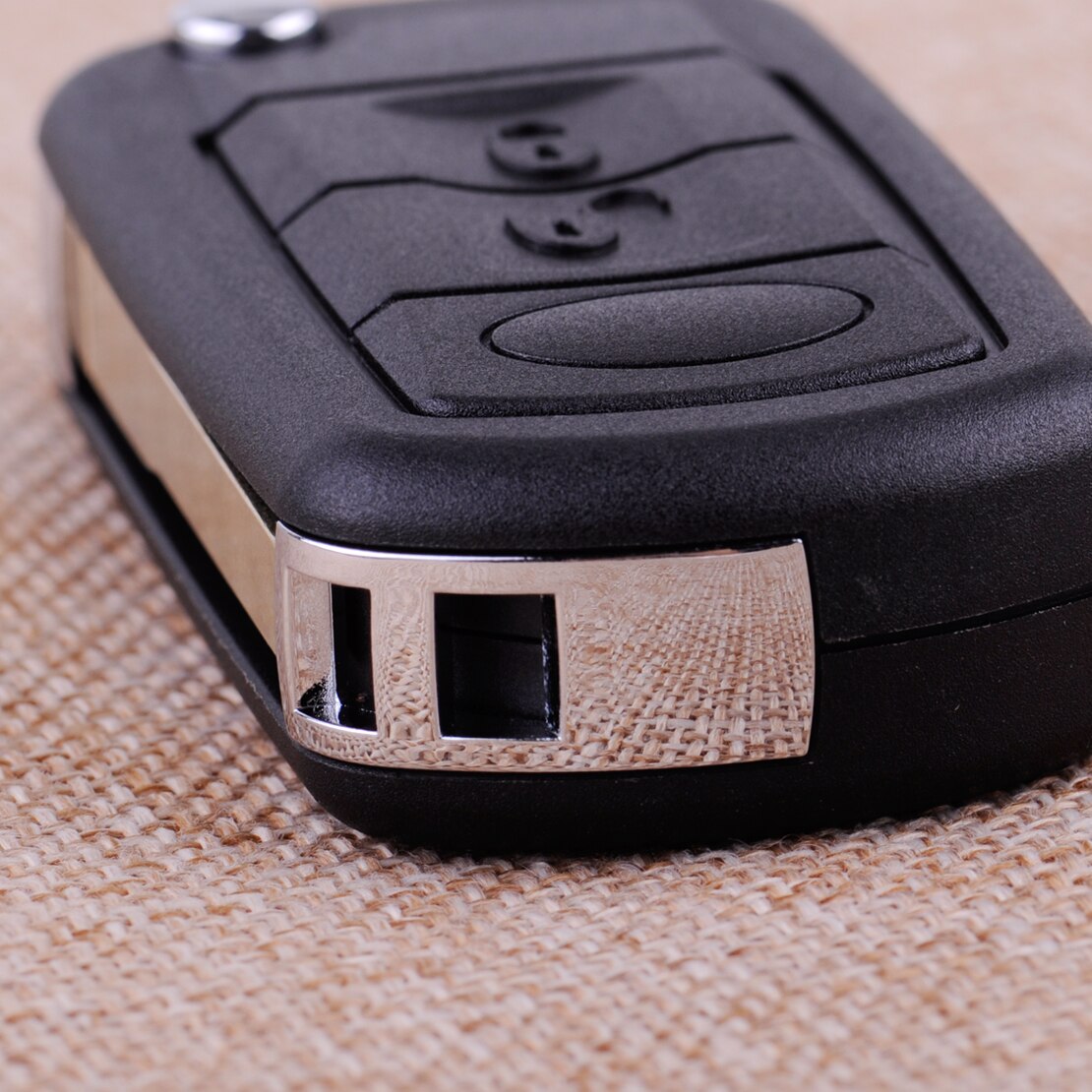 Black 3 Buttons Car Remote Flip Key Shell Case Fob... – Vicedeal