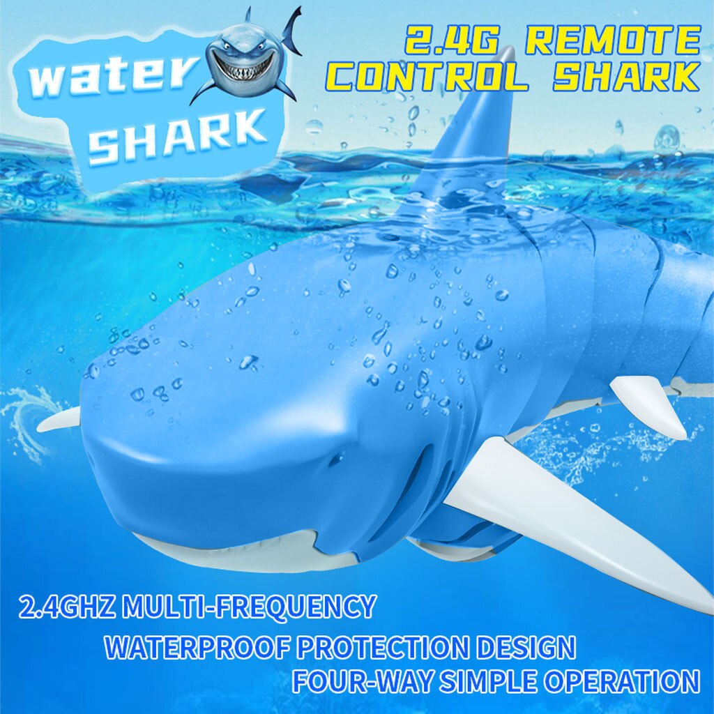 2.4G Simulation Remote Control Fish Boat Toy for S... – Vicedeal