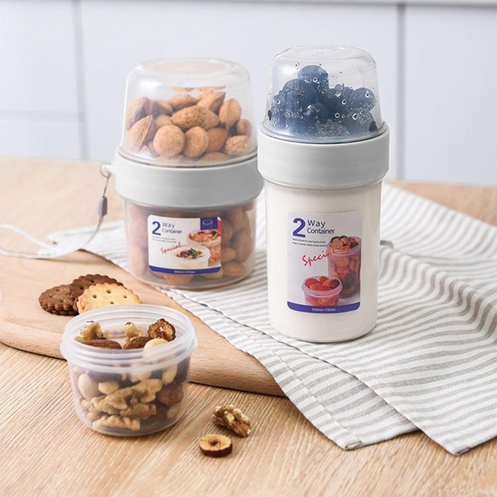 Breakfast Drink Cup Separate Milk Snack Cup 5 Size... – Grandado