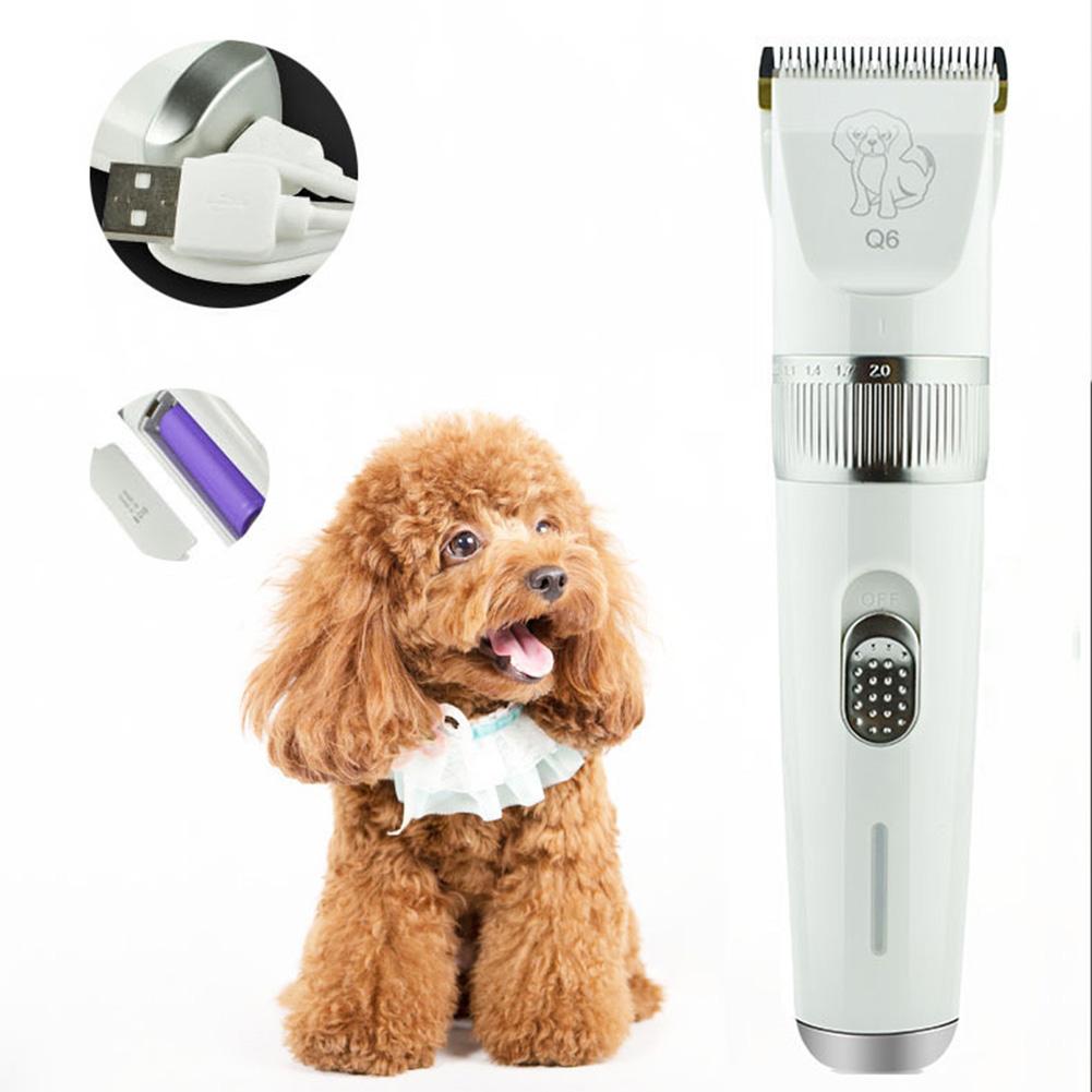 Pet Hiar Clipper Pet Dog Hair Trimmer with Combs E... – Vicedeal
