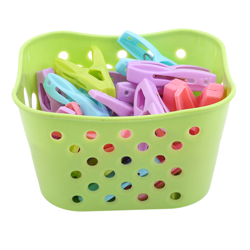 Mollette da bucato in plastica da 30 pezzi mollett... – Grandado