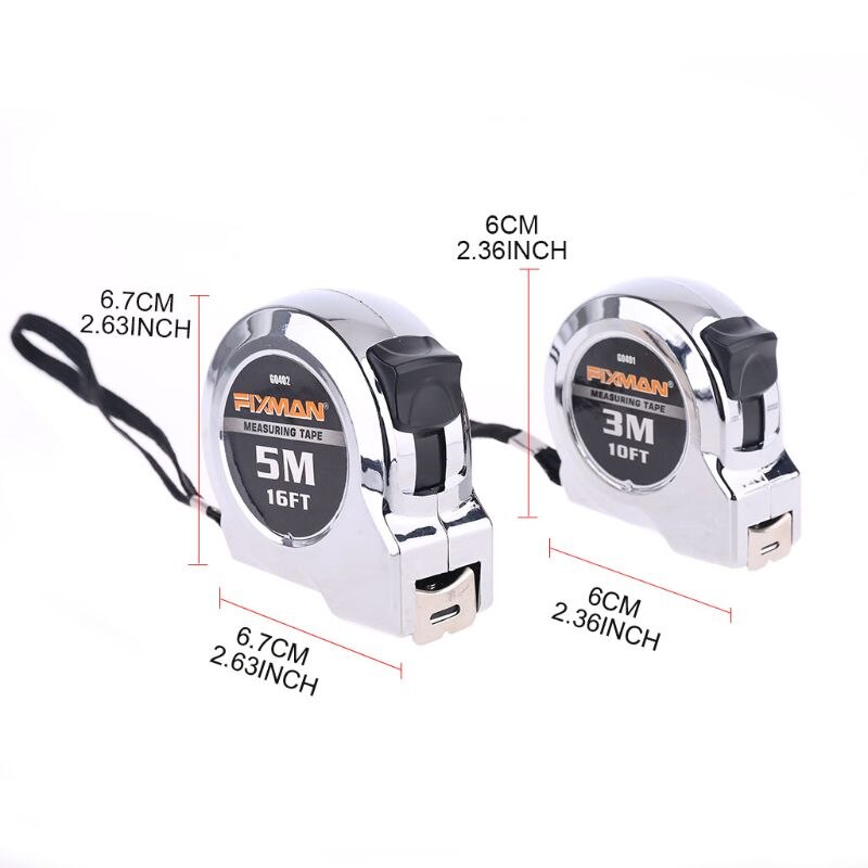 3/5m Tape Measure Ruler Meter Retractable Measurin... – Grandado