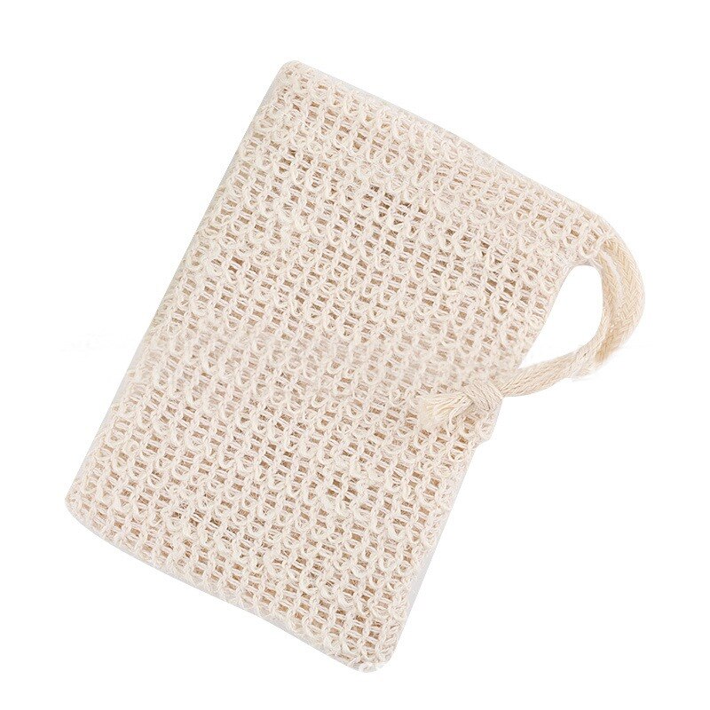 Katoen Linnen Trekkoord Zeep Saver Bag Netto Pouch... – Grandado