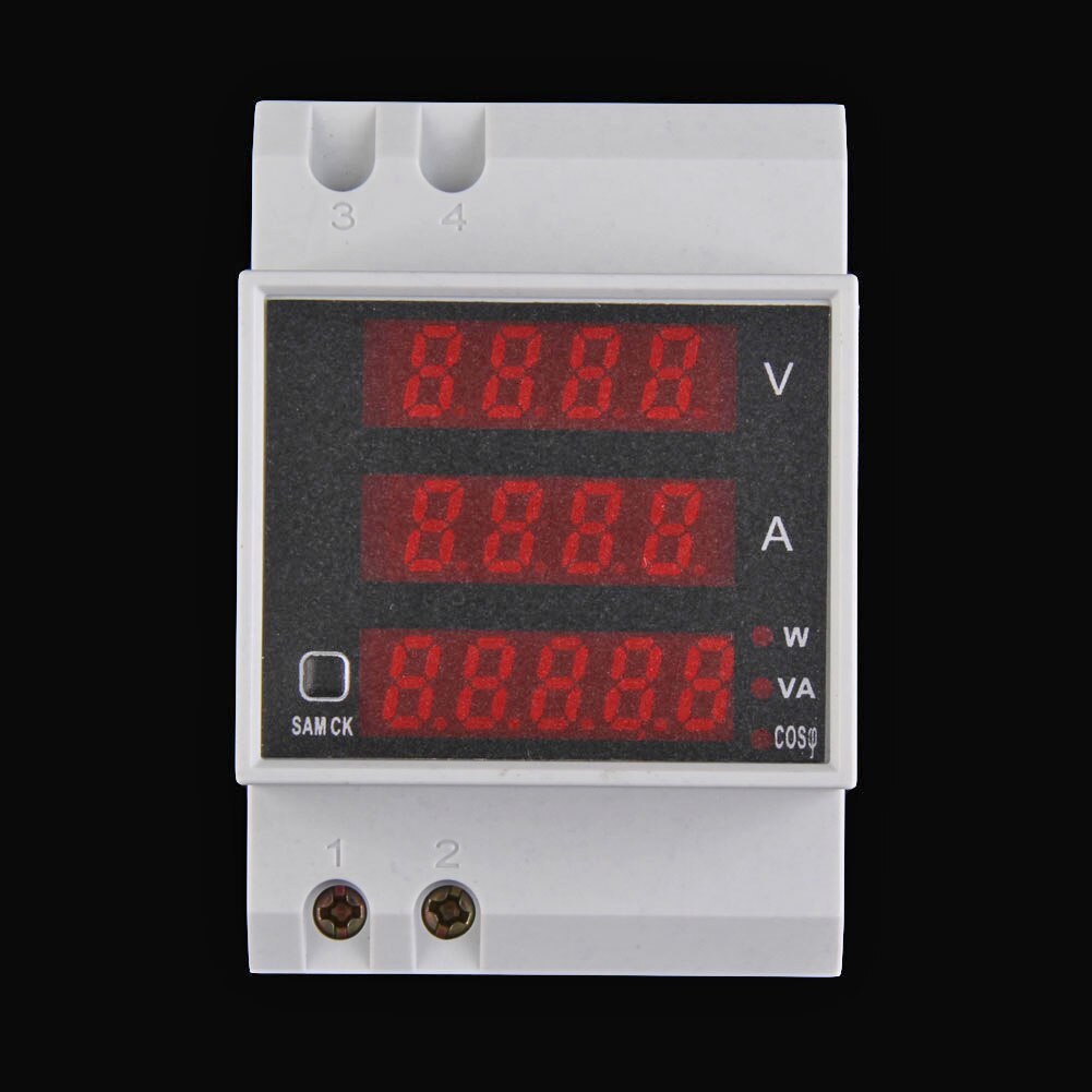 Din-Rail Multifunctionele Led Digitale Meter Ac 80... – Grandado