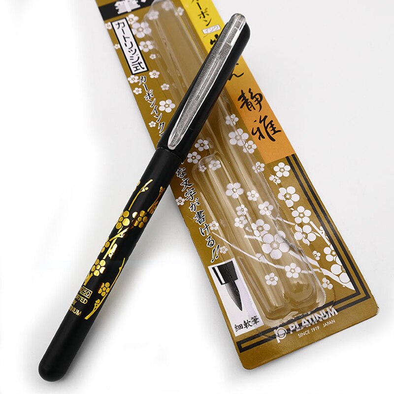 Platinum Quiet Series Soft Brush Ink Pen Tap Water... – Grandado