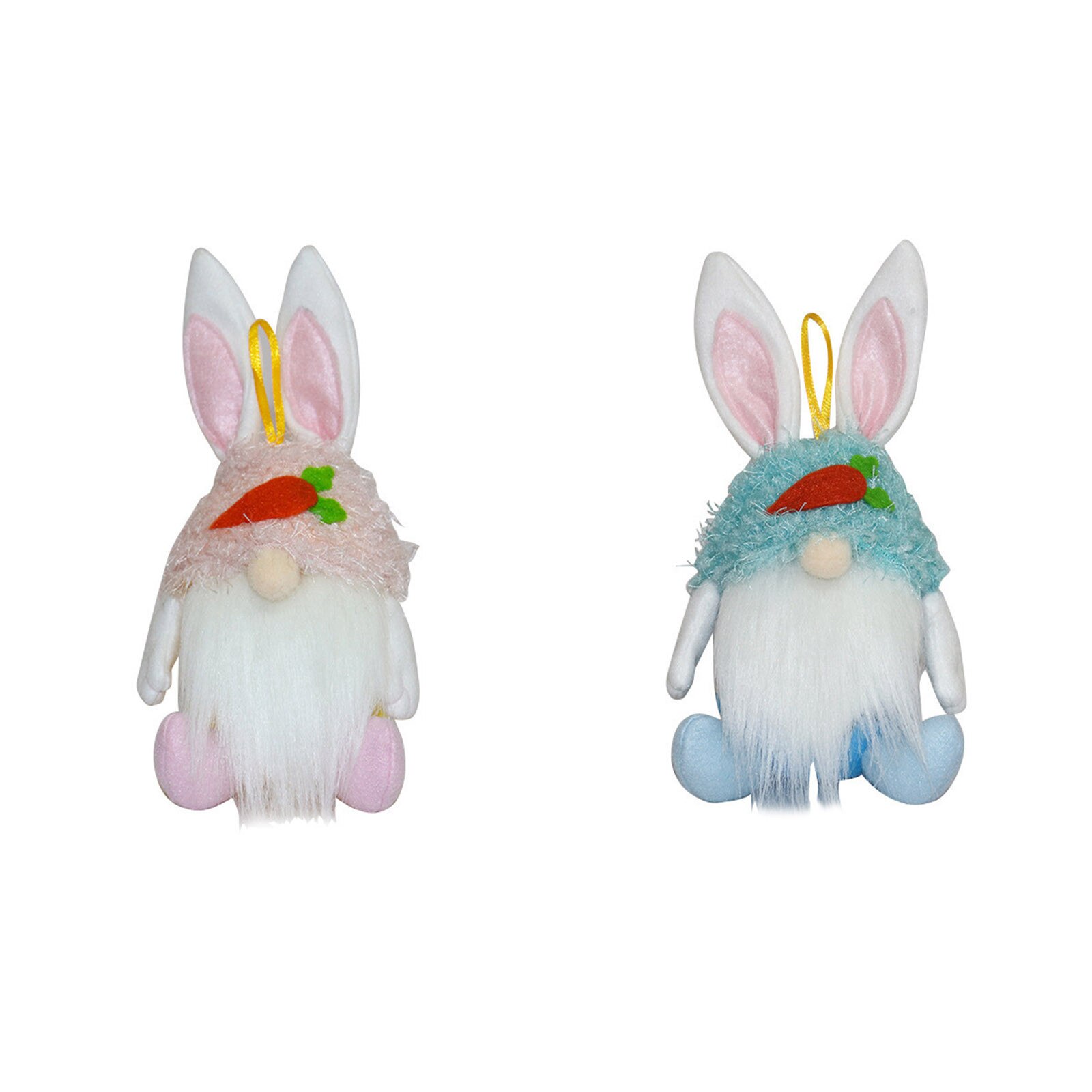 2pc Easter Cartoon Bunny Shape Cute Faceless Doll ... – Grandado