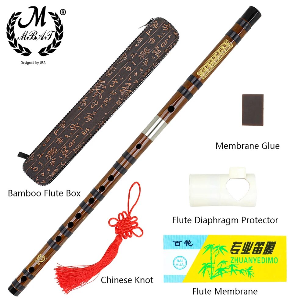 ZD-03 Bamboe Fluit Professionele Houtblazers Muzie... – Vicedeal