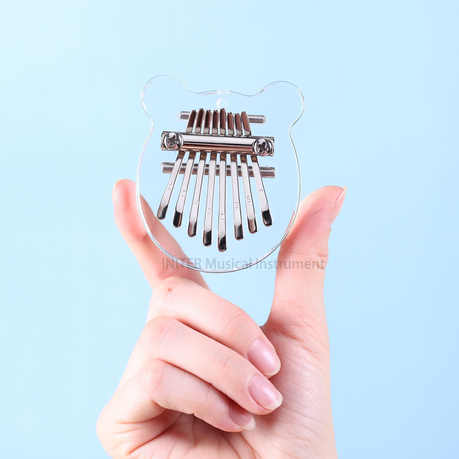 8 Keys Mini Kalimba Solid Mahogany Thumb Piano 8 K... – Vicedeal