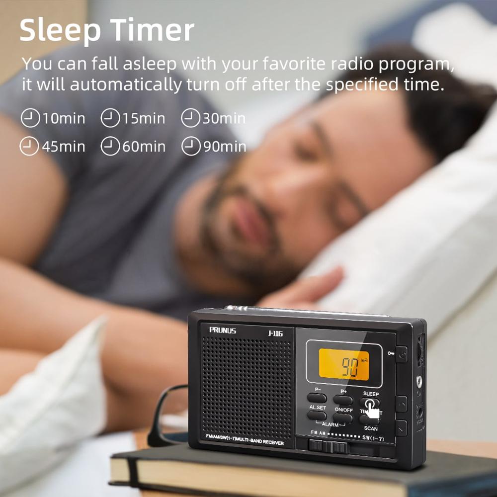 Prunus J116 Draagbare Radio Fm Am Sw 9 Band Mini R... – Vicedeal