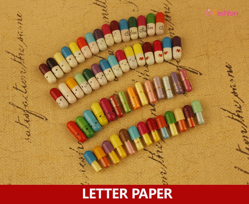 800pcs / lot , capsule love letter paper , Mini bl... – Vicedeal