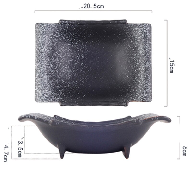 Irregular Bowl Ceramic Bowl Side Dishes Bowl After... – Vicedeal