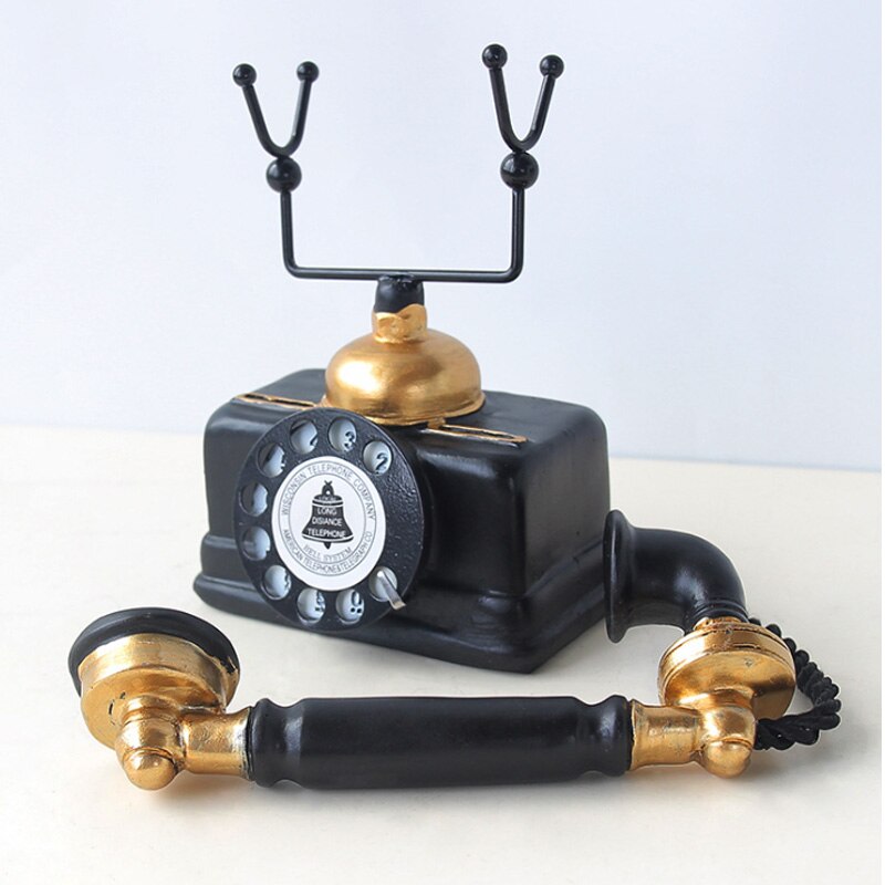 Retro Telephone Model Antique Desktop Vintage Tele... – Grandado