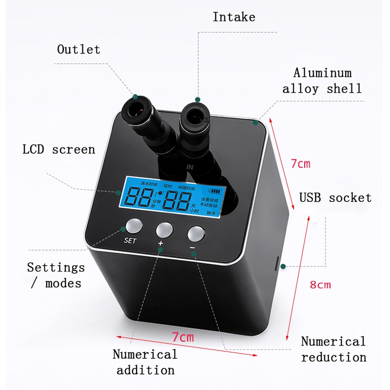 Automatic Water Pump Intelligent LED Watering Devi... – Vicedeal