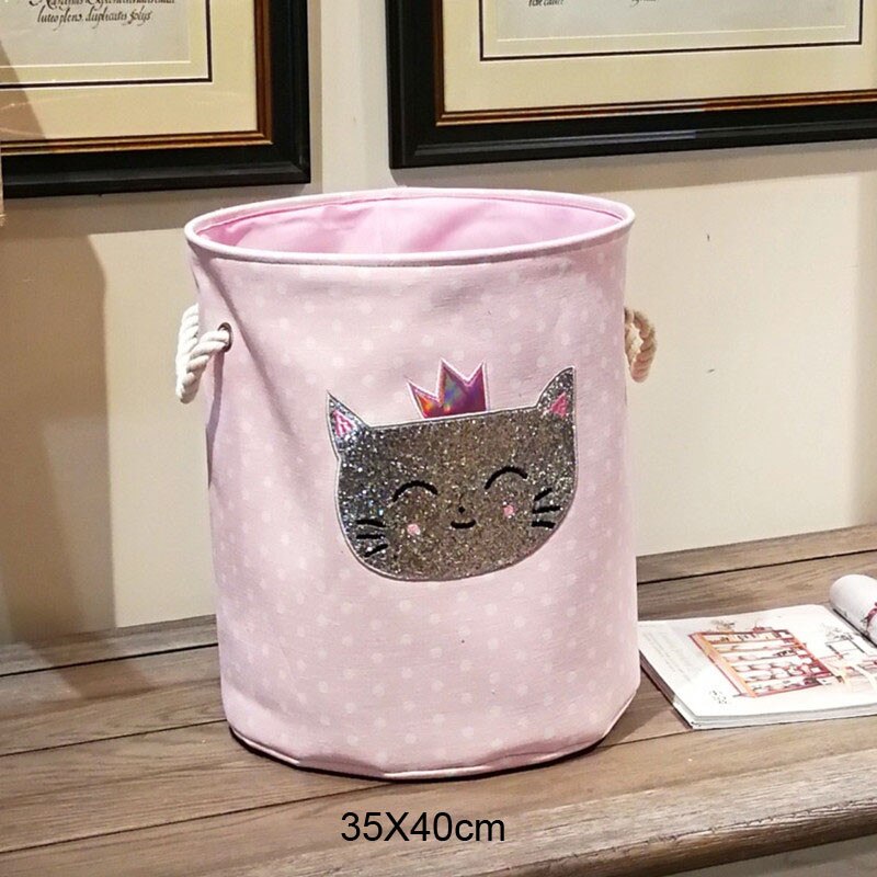 Baby Toys Basket Folding Organizer for Clothes Lau... – Vicedeal