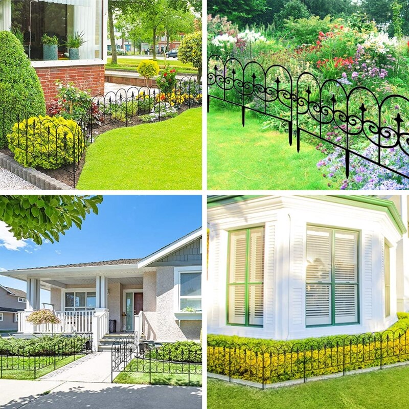 5pcs Decorative Garden Fence Outdoor Fencing Lands... – Vicedeal