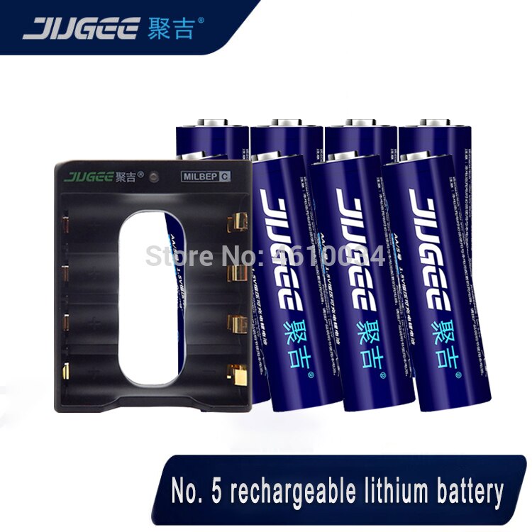 jugee AA 1.5V 3000mWh lithium li-ion rechargeable ... – Vicedeal