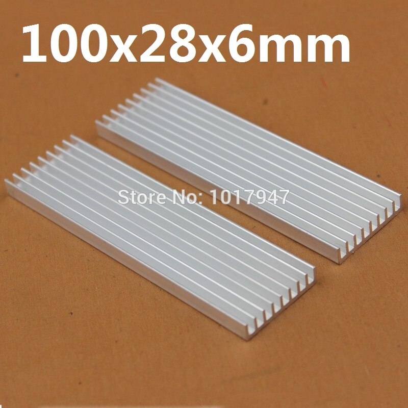 5 Stuks Veel 100 Mm X 28 Mm X 6 Mm Aluminium Heats... – Vicedeal