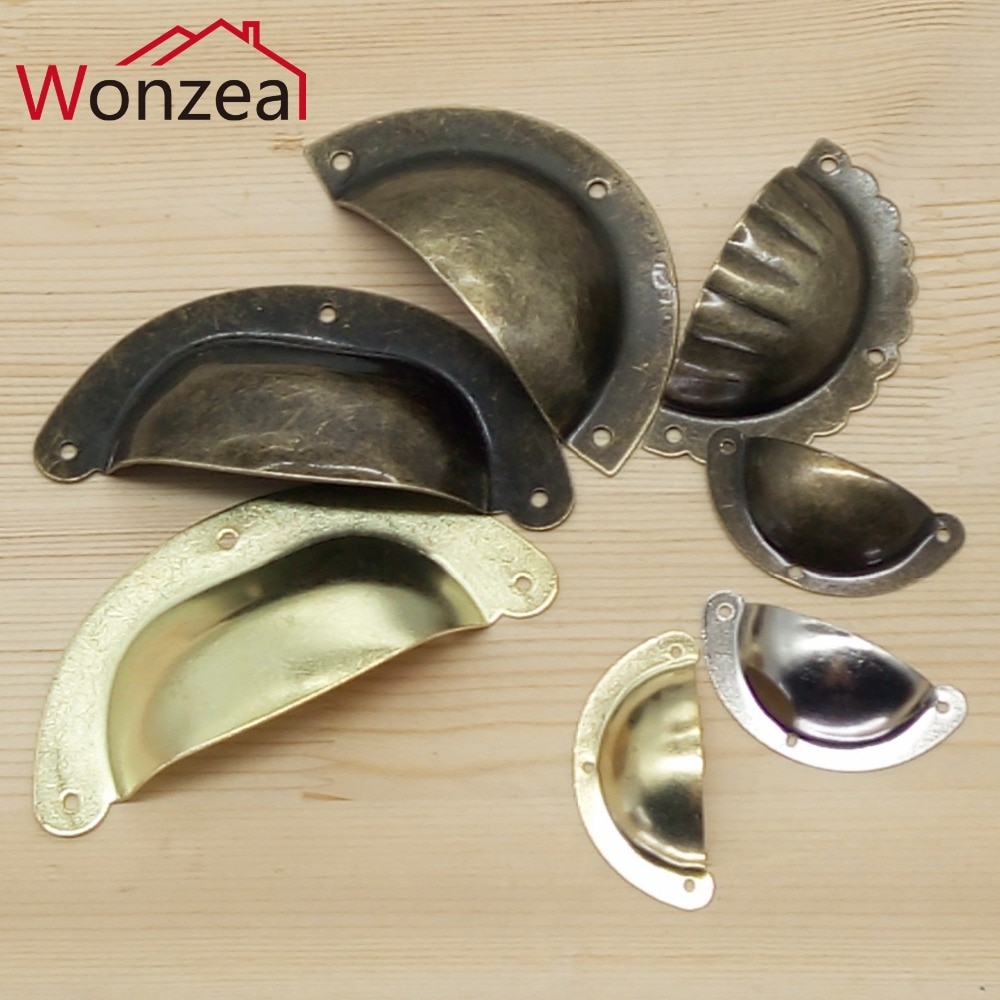 Shell Furniture Cabinet Pulls Drawer Handle Kitche... – Grandado