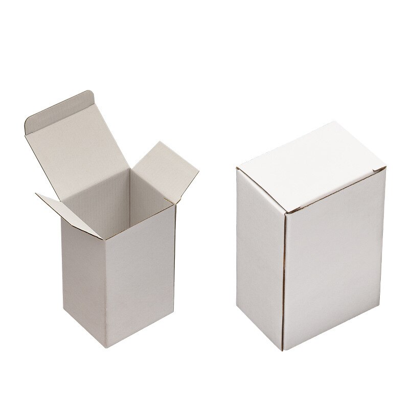 10Pcs White Cardboard Packaging Box Thicken 3 Laye... – Grandado