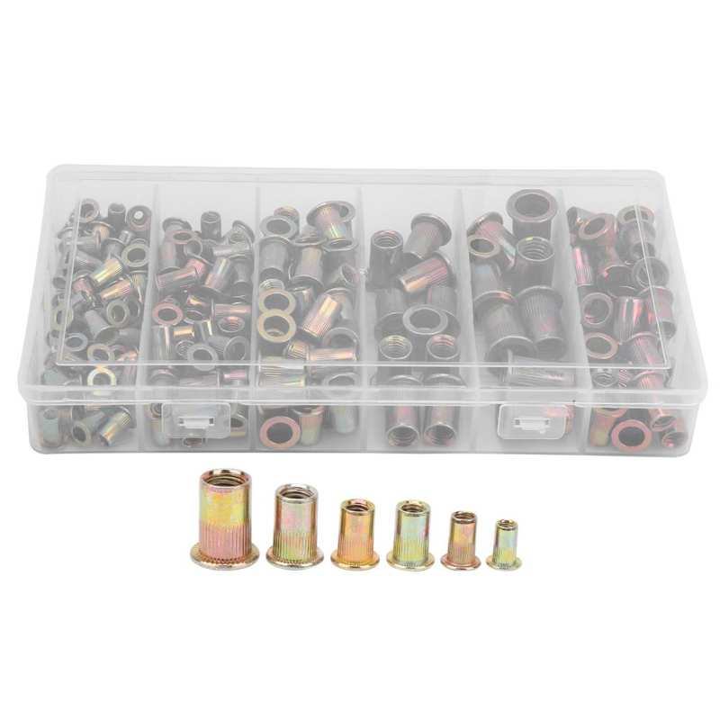 Rivet Nut Plated Color Zinc Carbon Steel Rivet Nut... – Grandado