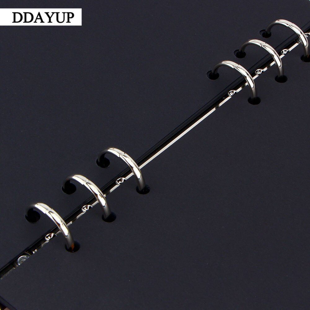 40 Sheets A5 A6 A7 Black Card Handmade Notebook In... – Grandado