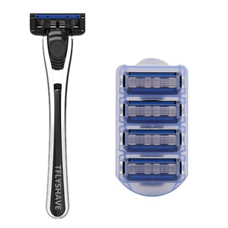 TFLYSHAVE Man Manual Shaver Razor Blade 5 Layer Ra... – Vicedeal