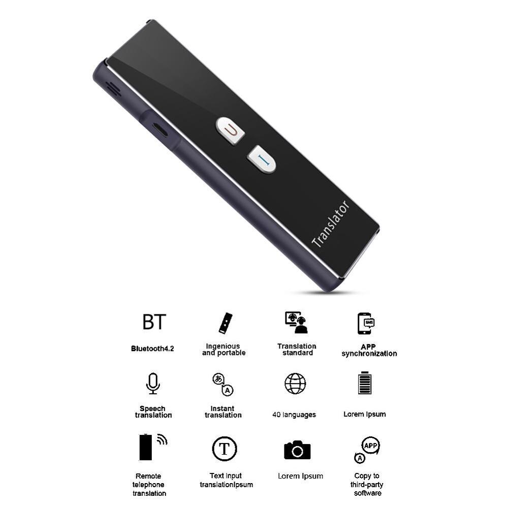T6+ Portable Mini Wireless Smart Translator 40 Lan... – Grandado