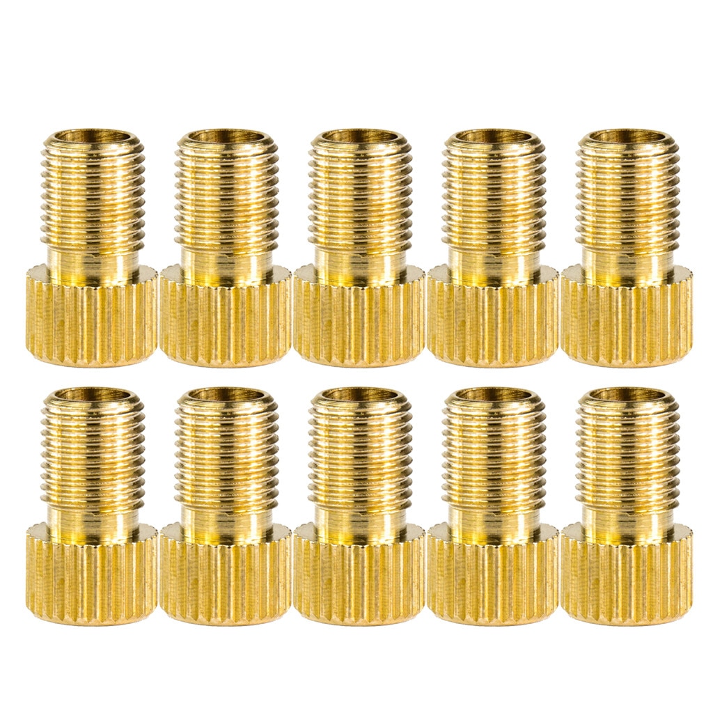 10 Pcs Aluminium Fiets Valve Adapter Dv & Sv (Dunl... – Vicedeal