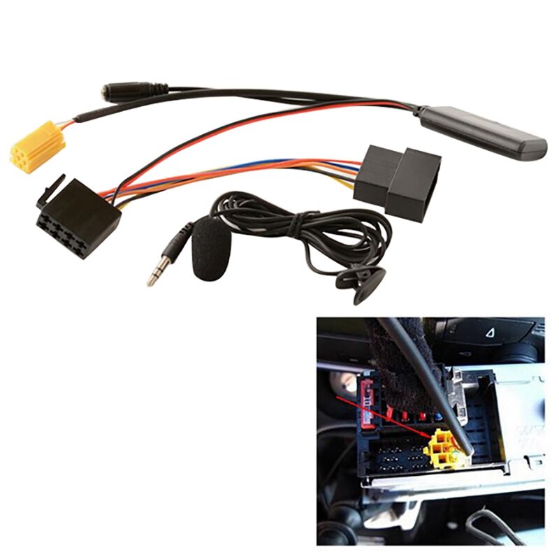 Car Microphone Hands Free Radio Aux Input Adapter ... – Vicedeal