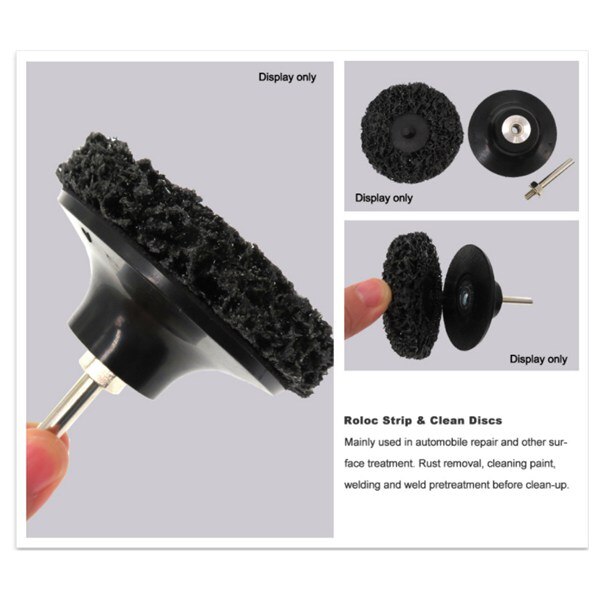 6 Pcs 3 Inch 75Mm Roloc Quick Change Disc Schoon &... – Grandado