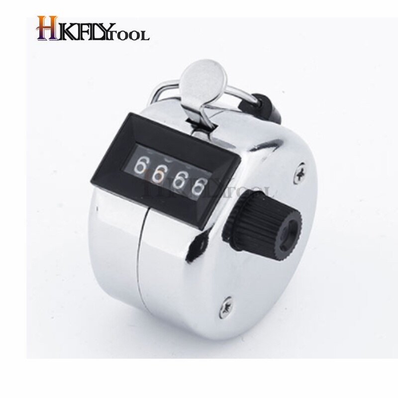 4 Digit Number Counters Hand Finger Mechanical Man... – Vicedeal