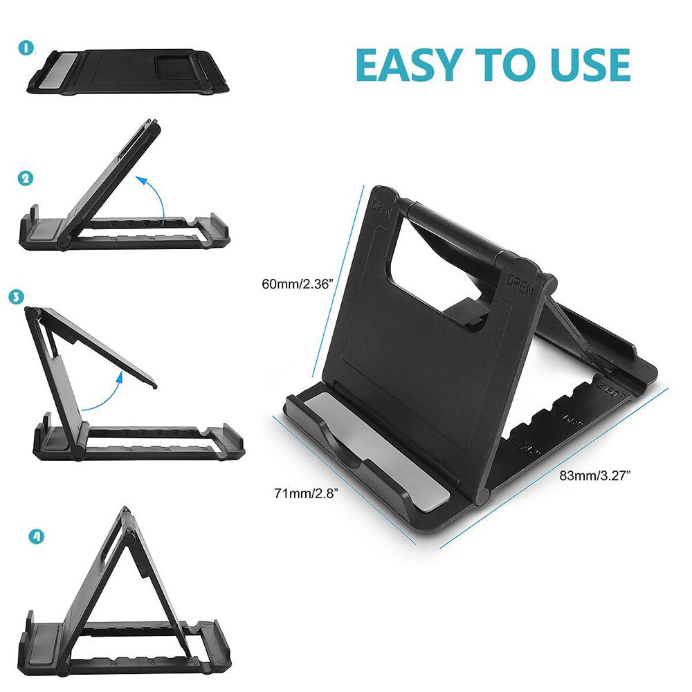 Tablet Holder Adjustable Mobile Tablet Stand Foldi... – Grandado