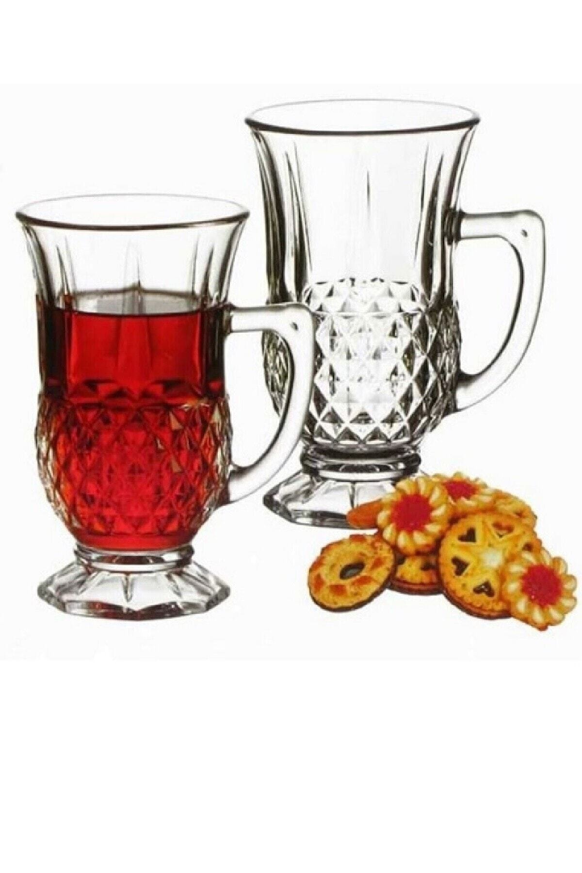 Istanbul With Handle Cup 6 Pcs 160 Cc – Vicedeal