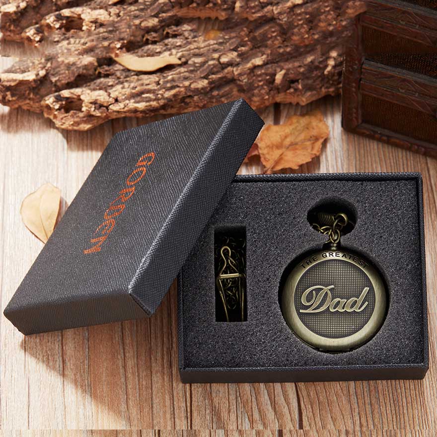 The Greatest DAD Pocket Watch with Box Father's Da... – Vicedeal