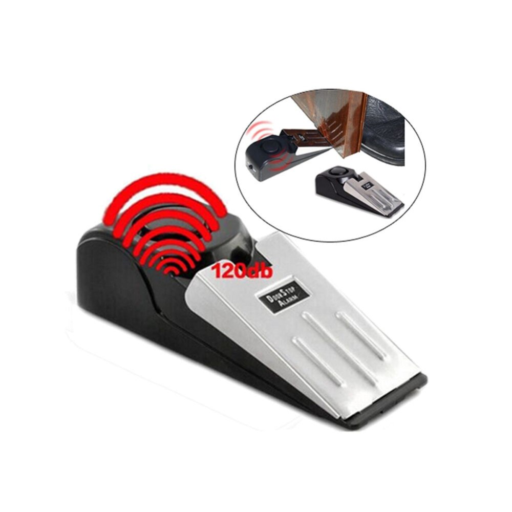 Door Stop Alarm Security Block Wireless Portable 1... – Vicedeal