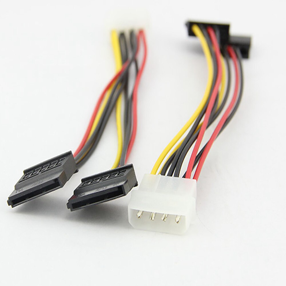 Neue 4Pin IDE Molex zu 2 Serial ATA SATA Y Splitte... – Vicedeal