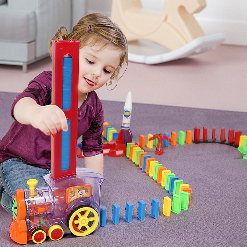 Domino Electric Engineering vehicle DIY kids Set S... – Grandado