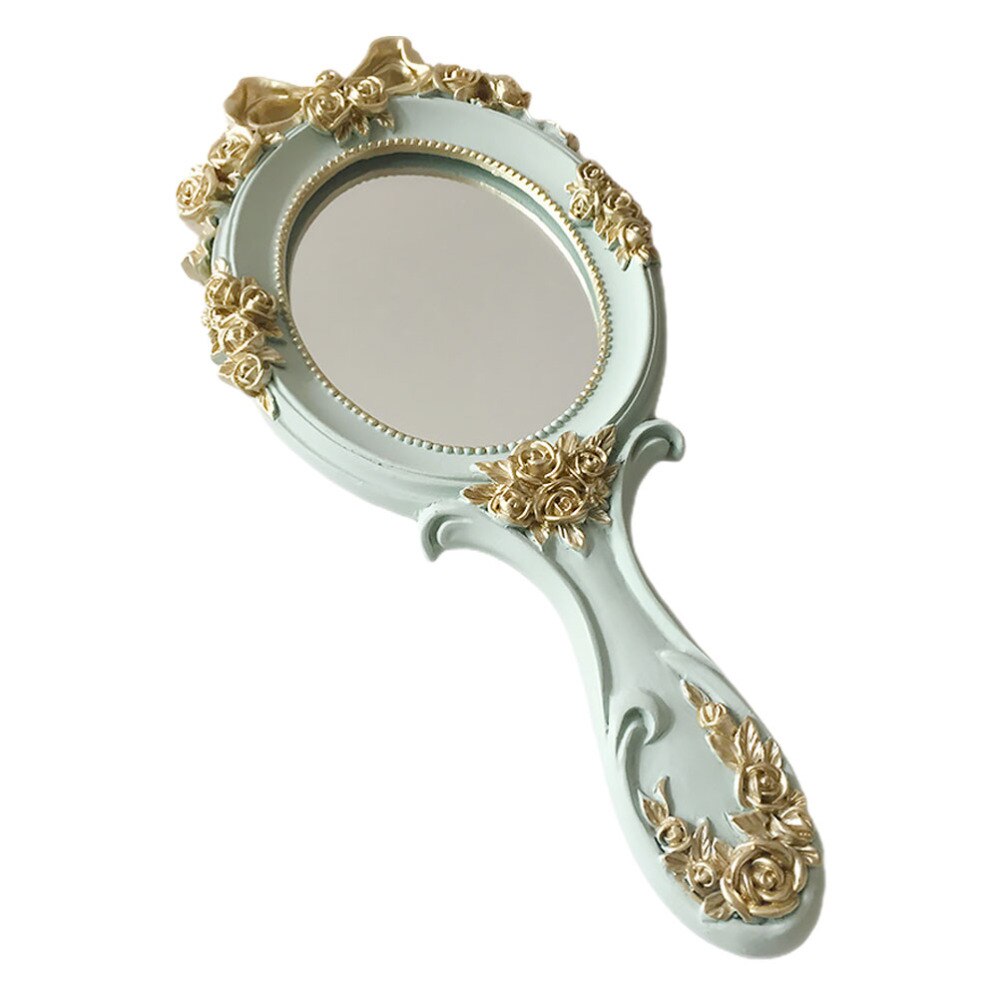 1Pc Princess Style Handheld Mirror Women Cosmetic ... – Vicedeal
