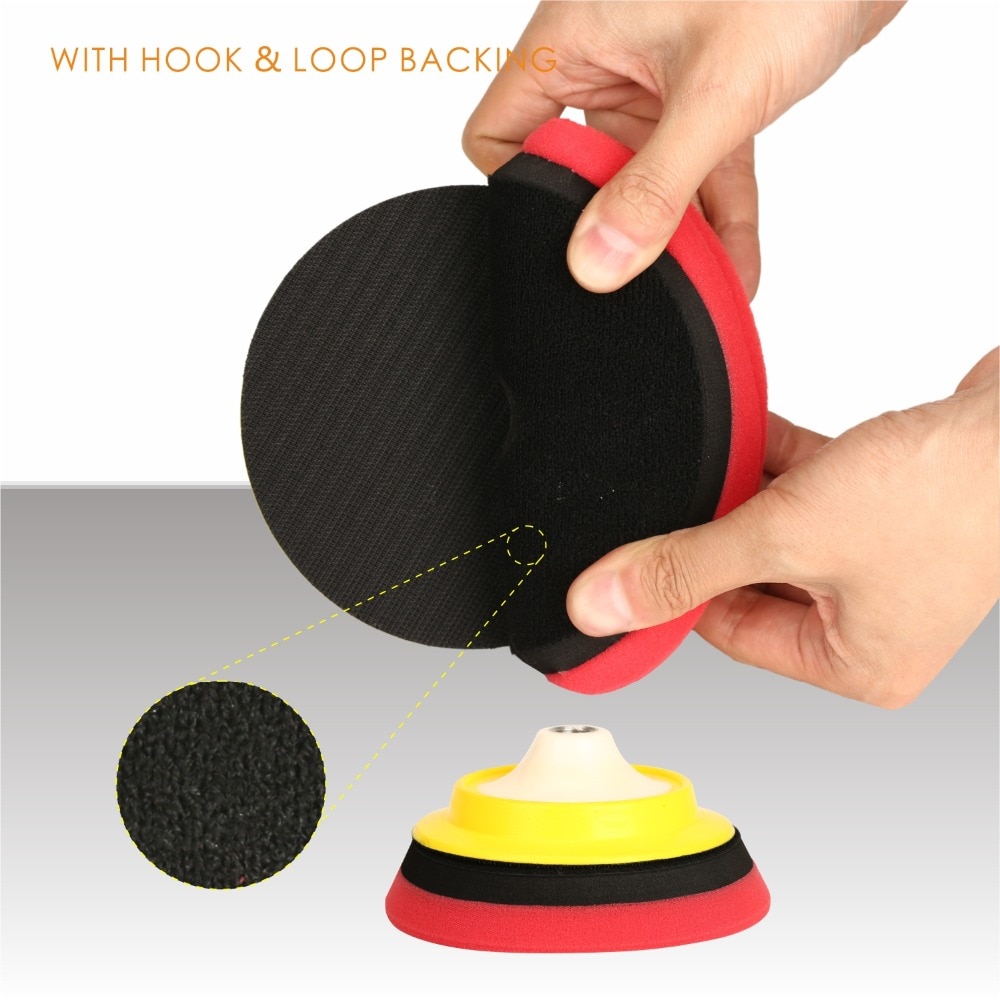 SPTA Compound Polishing Pads for 5 inch Polisher B... – Grandado