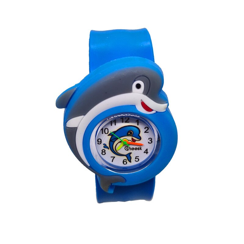 Tegneserie delfin flagrende børneur sport quartz d... – Grandado