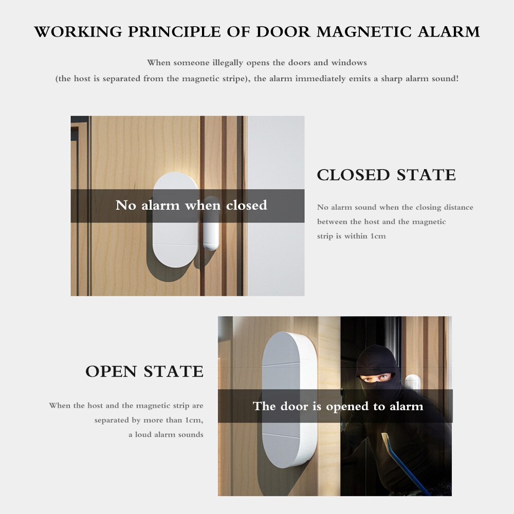 130db Burglar Alarm Remote Controlling Alarm Syste... – Grandado