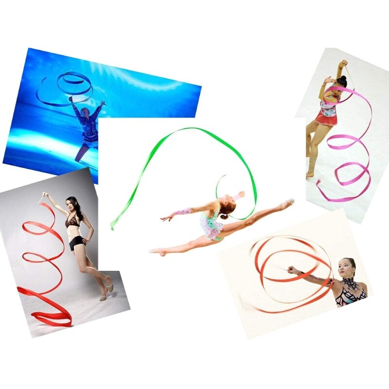 10 Pieces 2 Metres Dance Bands Rhythmic Dance Ribb... – Vicedeal