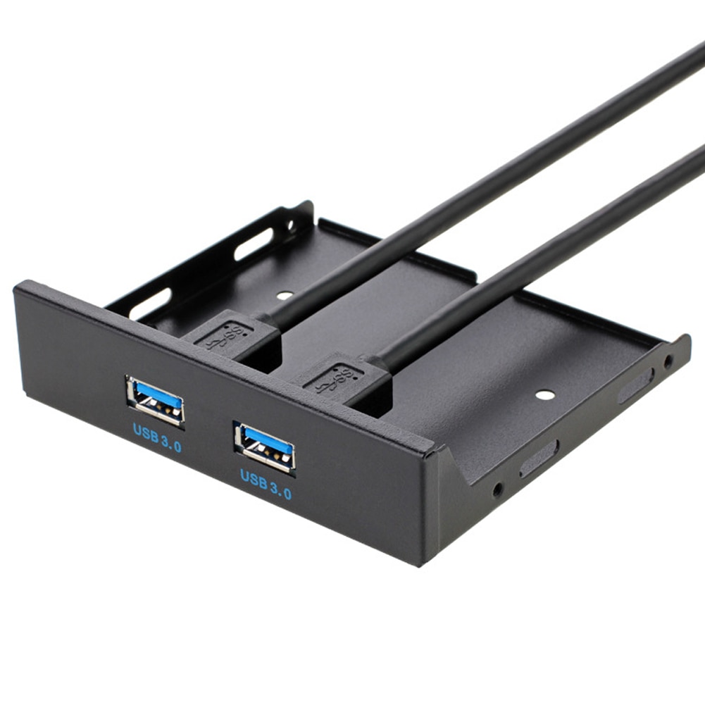 2 USB 3.0 Ports Multifunction Floppy Bay Black Hig... – Grandado